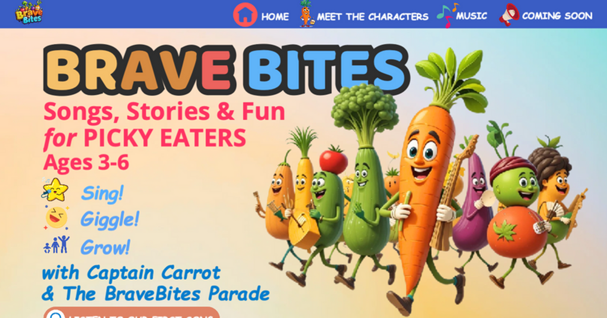 Brave Bites | Songs, Stories & Activities for Picky Eaters